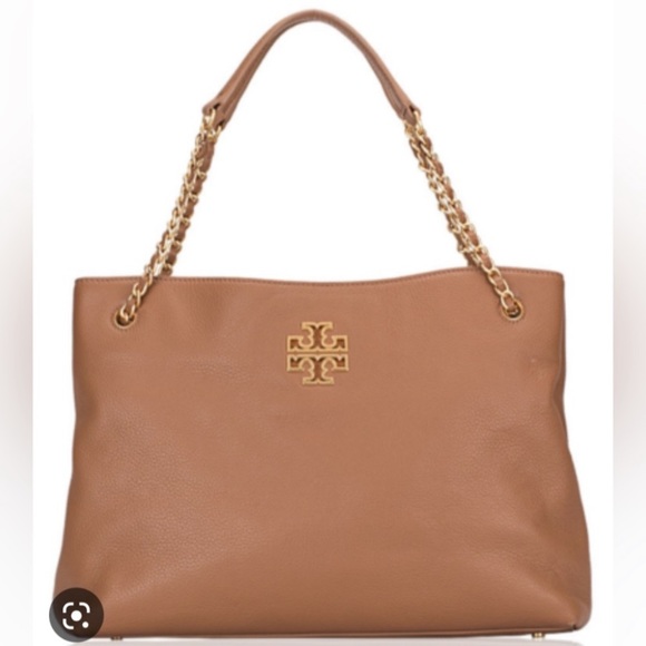 Tory Burch | Bags | Tory Burch Britten Triple Compartment Tote ...
